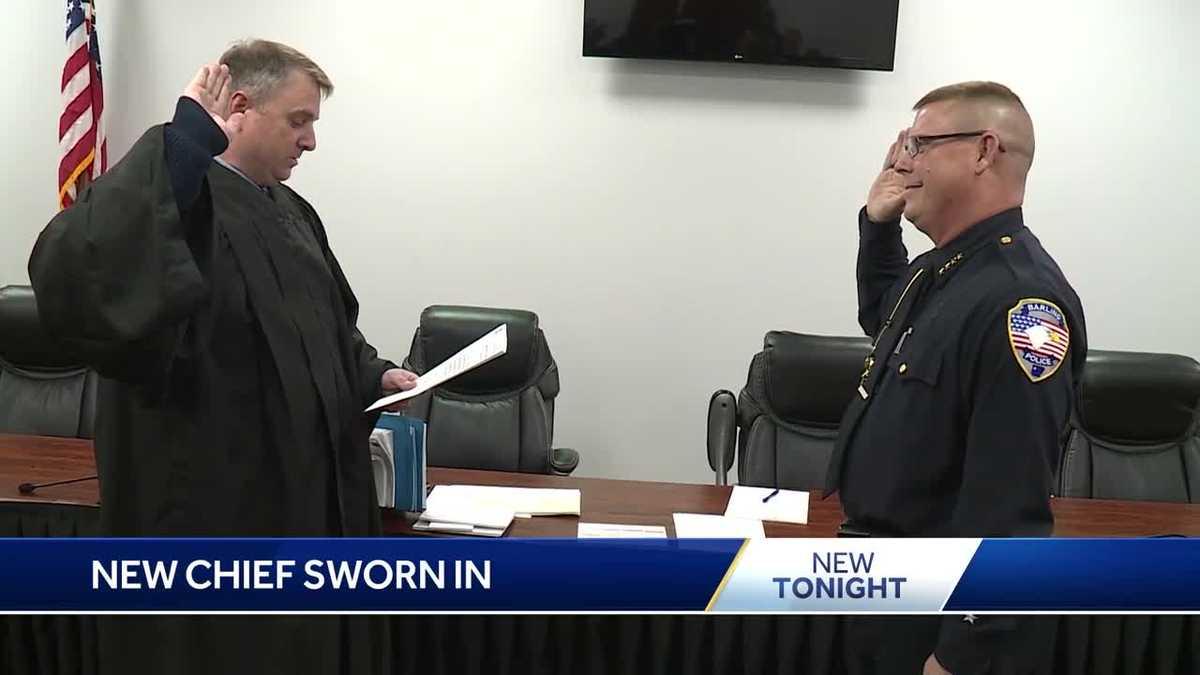 New Barling Police Chief sworn in