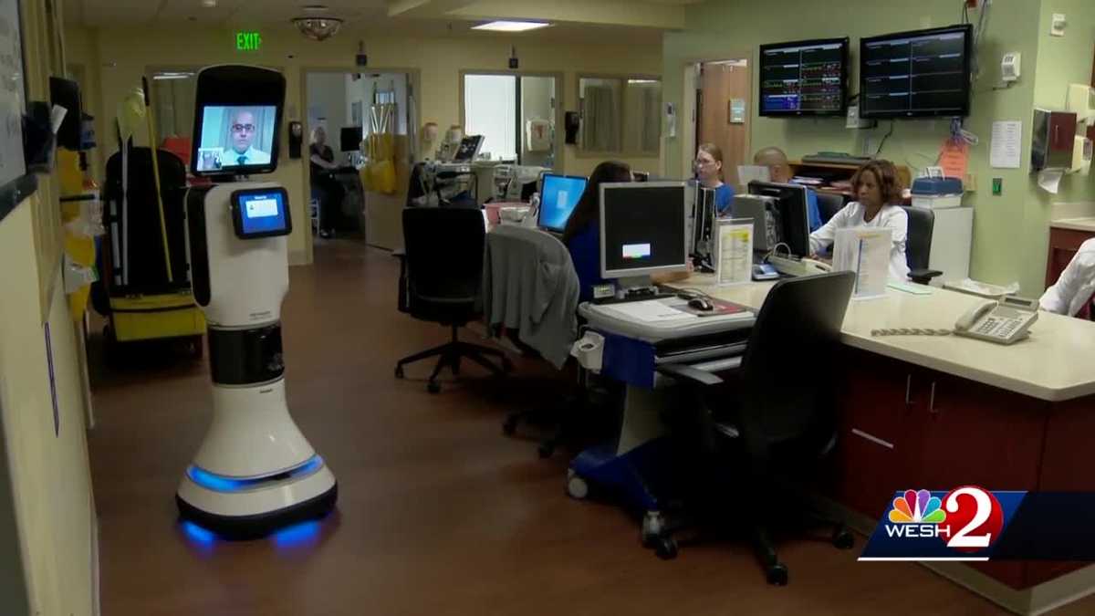 Robots being used to help critically ill patients at Orlando Health
