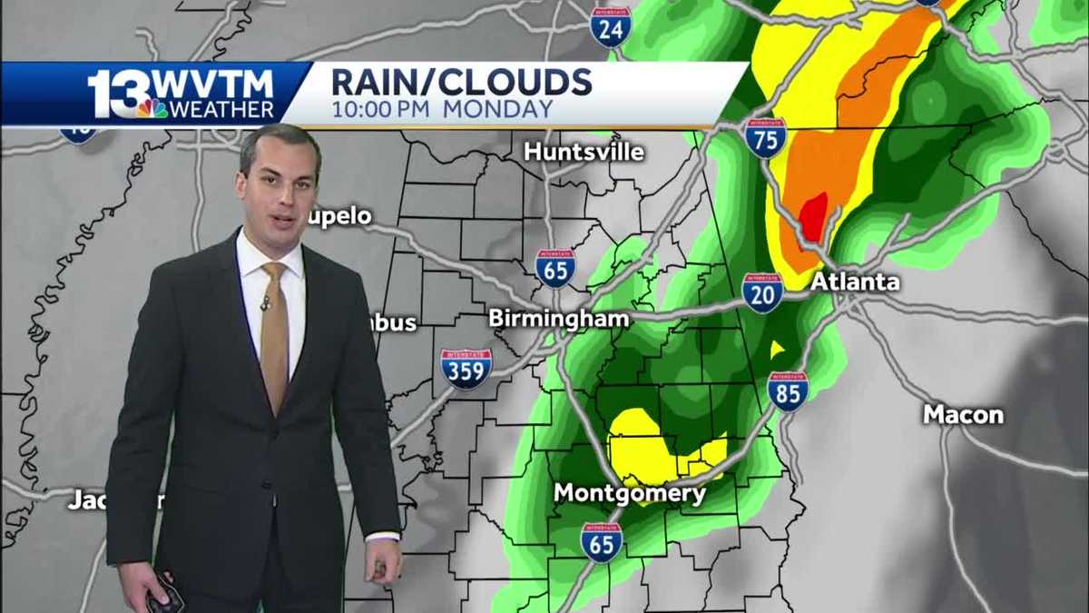 Cold front bring storms Monday Cold front bring storms Monday