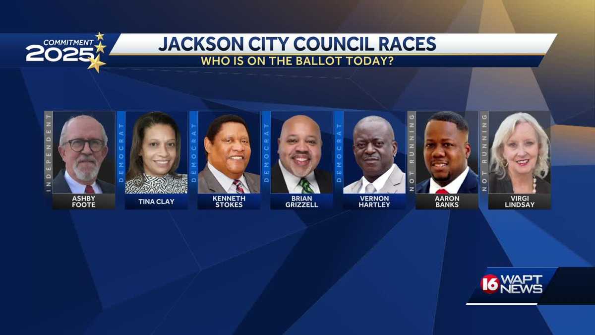 Jackson City Council 2025 primary election results
