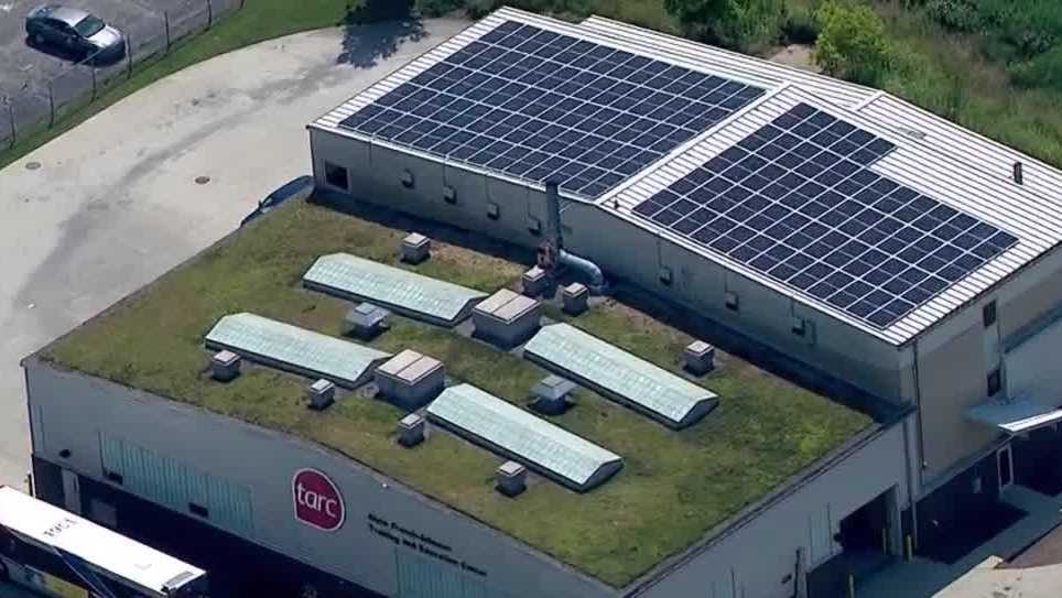 TARC headquarters becomes more energy efficient with new solar panels