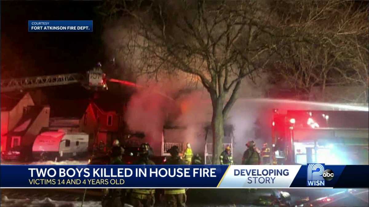 2 boys killed in Fort Atkinson house fire