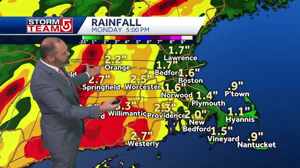 Video: Watching heavy rain, high winds for weekend storm