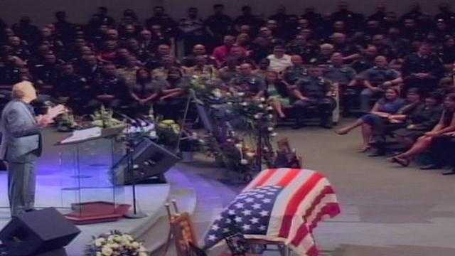 Complete video: Officer Jason Ellis funeral