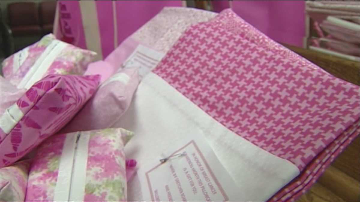 Local woman makes quilts for cancer patients