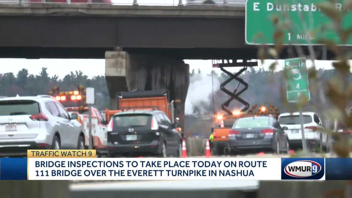 Bridge inspections to take place on Route 111 bridge over Everett Turnpike