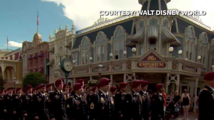 Disney honors U.S. Army's 82nd Airborne Division