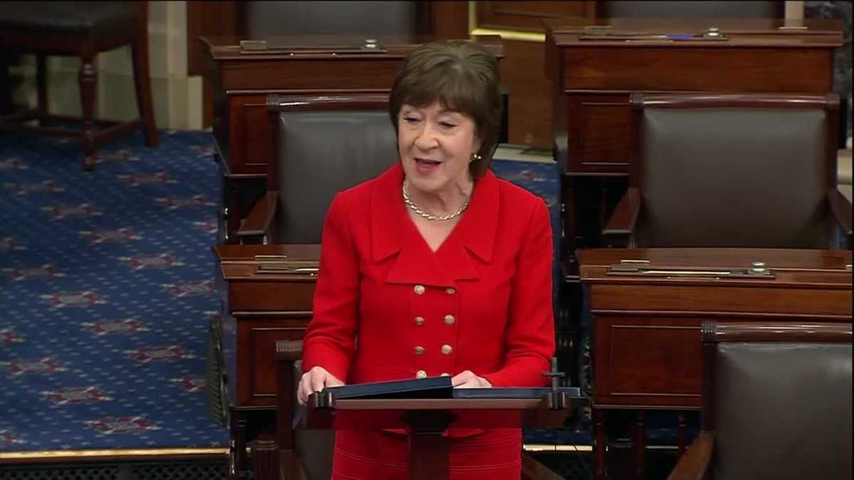 Read Sen. Collins' full remarks on impeachment announcement