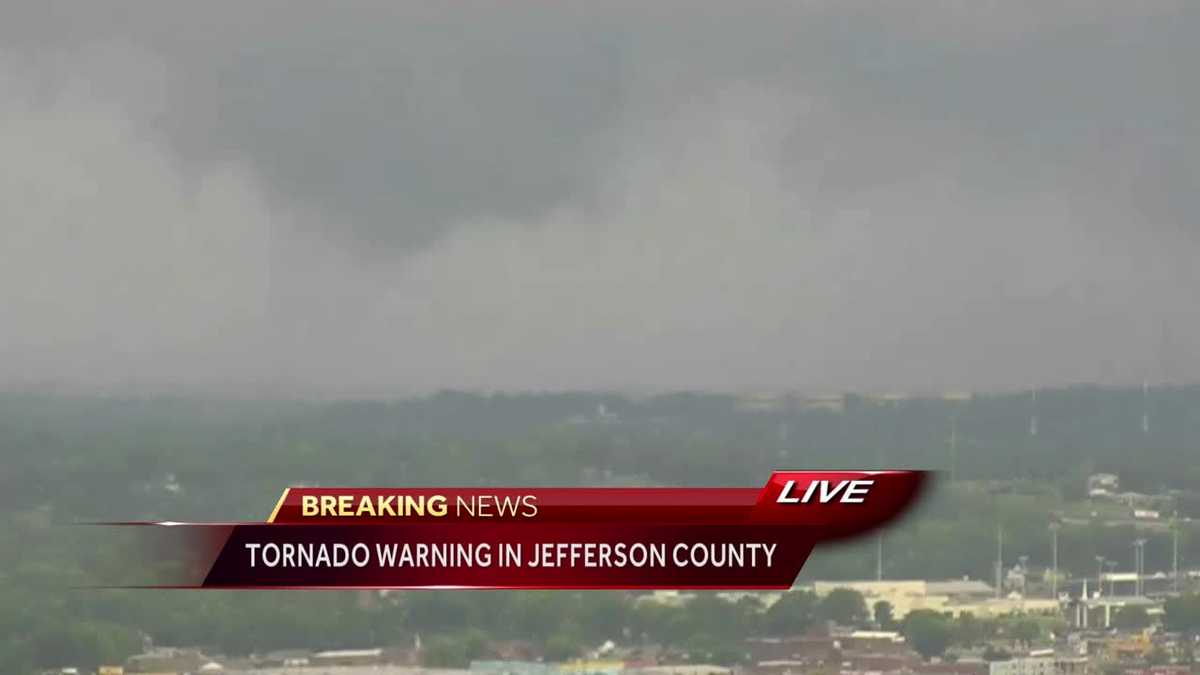 WATCH: Tornado appears to touch down during WVTM 13's live severe ...