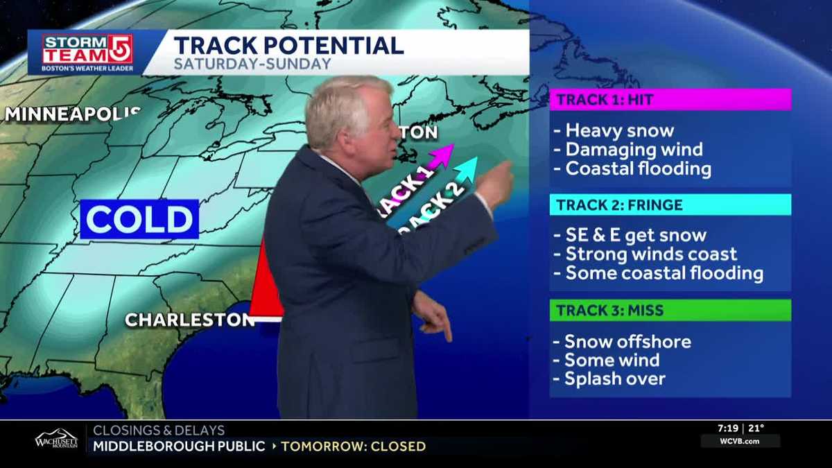Video: Cold week ahead before potential snowstorm