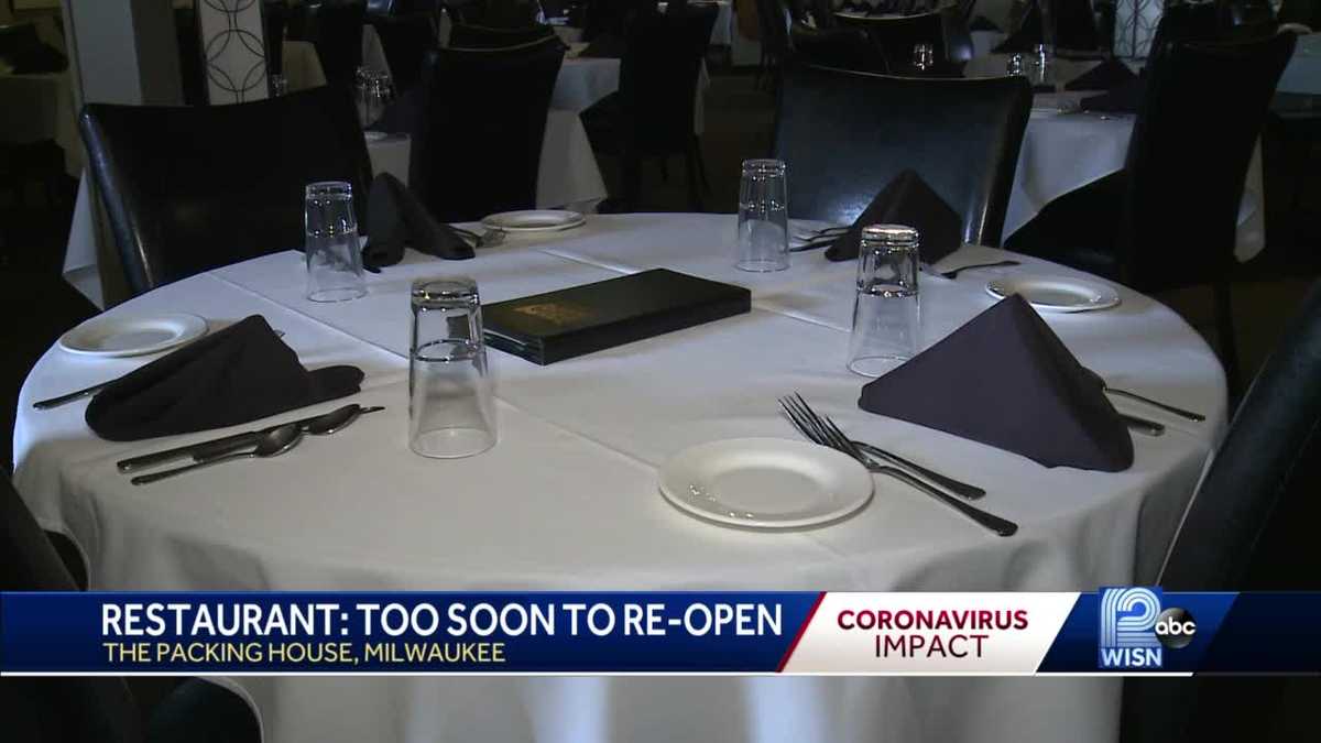 Reopening now is too soon, restaurant manager says