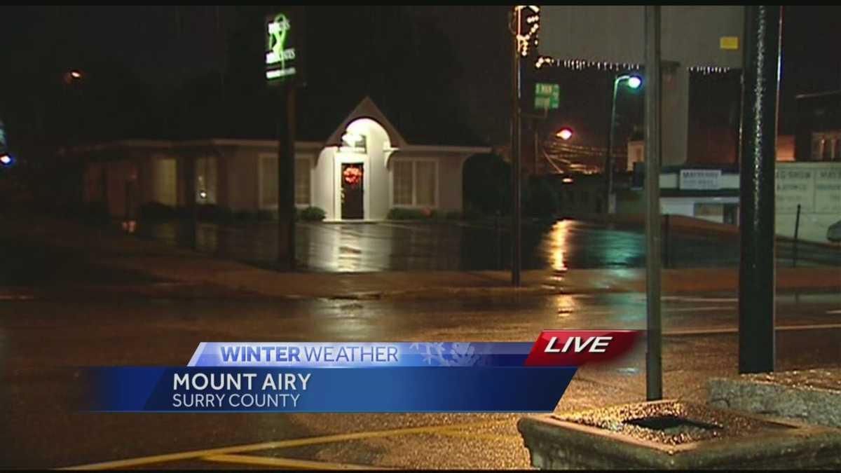 Winter Weather in Mt.Airy