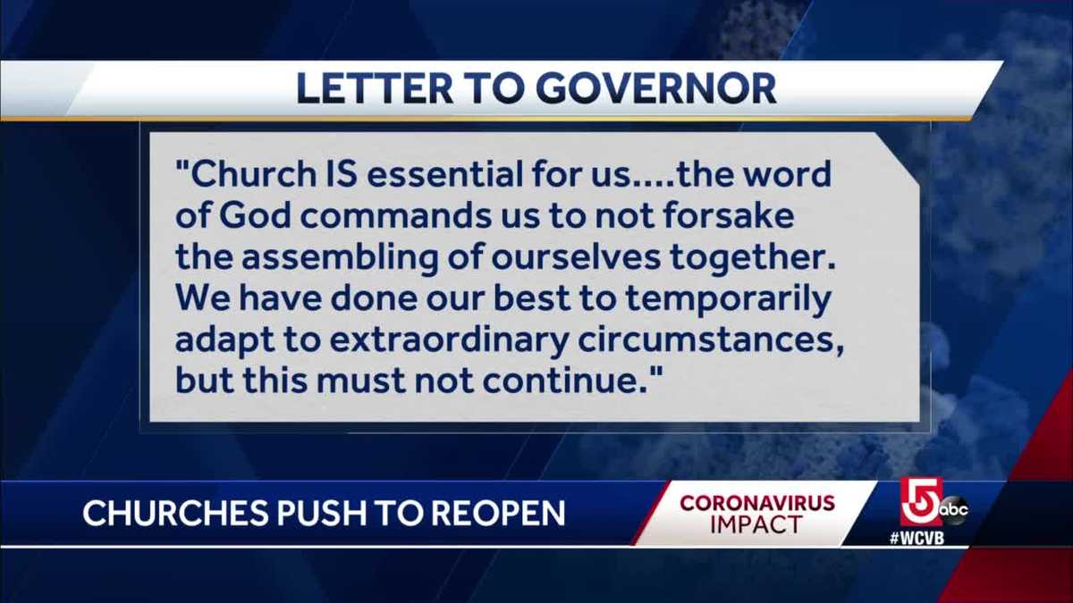 Churches push to reopen