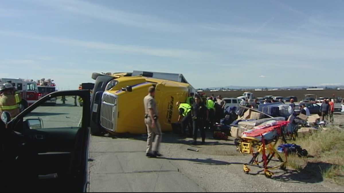 Medical condition may have caused Highway 101 big rig crash