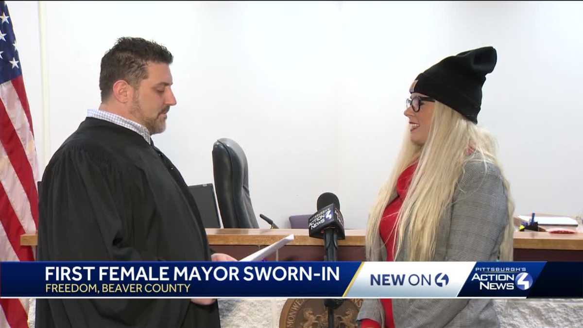 Freedom, Beaver County, has first female mayor