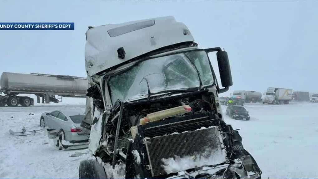 ISP: 1 person killed, 3 injured in snowstorm crash this week
