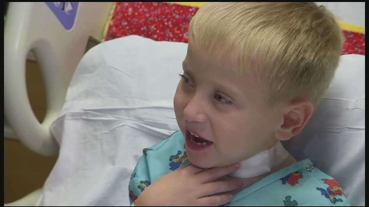Boy hurt by swallowing battery reaches milestone in his recovery