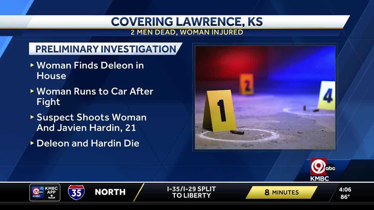 Lawrence shooting: 2 killed, 1 injured