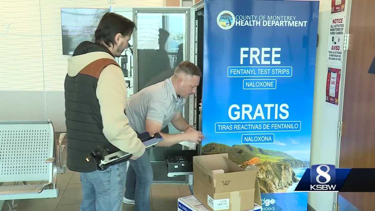California county launching Narcan and fentanyl test strip vending machines