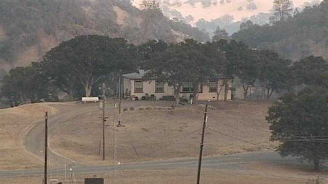 Small community evacuated for Rumsey Fire