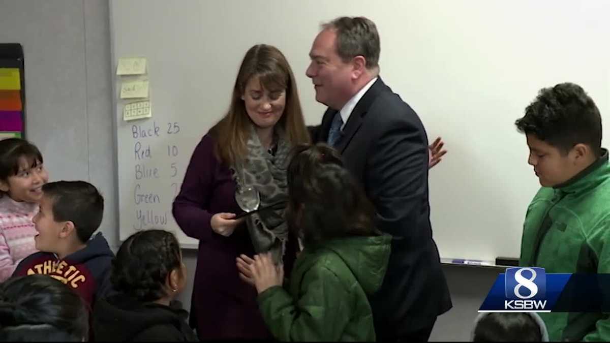 Crystal Apple Award honors Santa Rita and Soledad Unified teacher