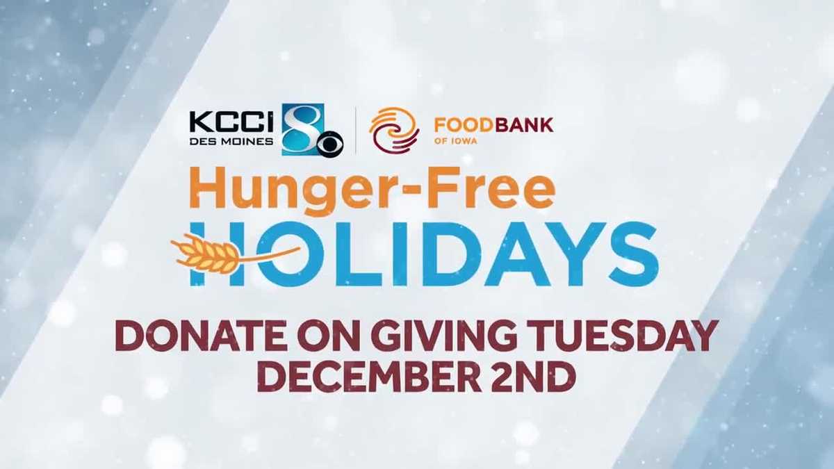 KCCI, Food Bank of Iowa holding Hunger-Free Holidays telethon on Giving ...