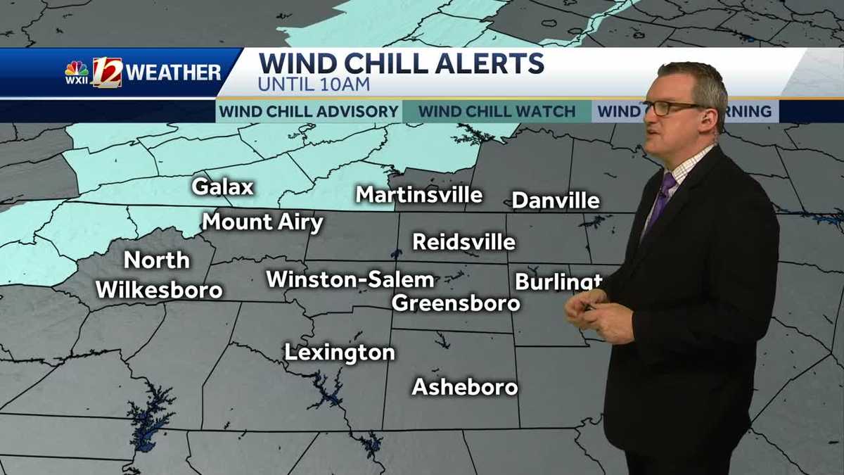WATCH: Cold Wednesday, rain returns soon