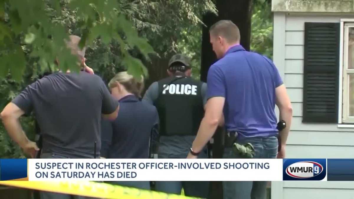 Suspect in Rochester officer-involved shooting dies