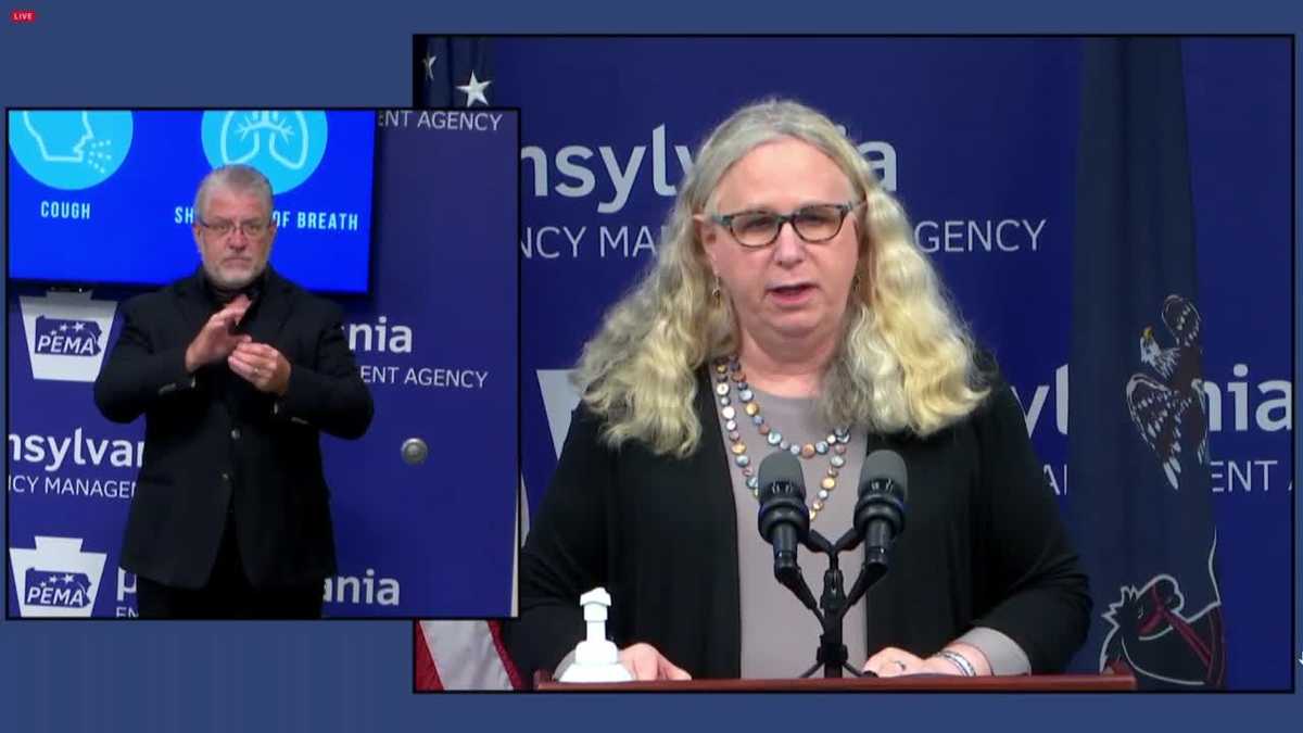 Pennsylvania Health Secretary Dr. Rachel Levine responds to 'multiple ...