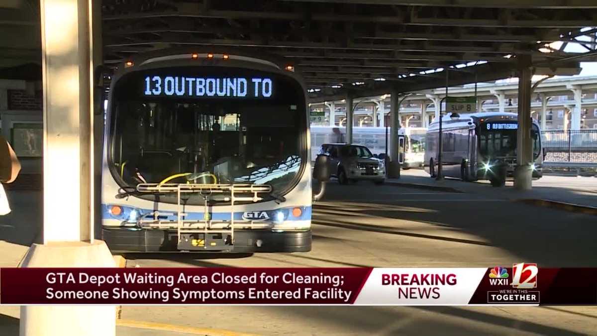Greensboro bus depot closed for cleaning amid COVID-19 concerns