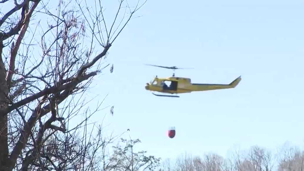 Lake Lure wildfire reaches 20 acres and 50% containment