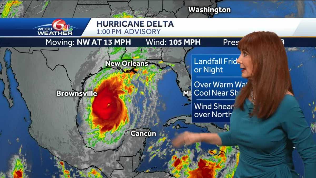 Delta to bring storm surge, possible tornadoes