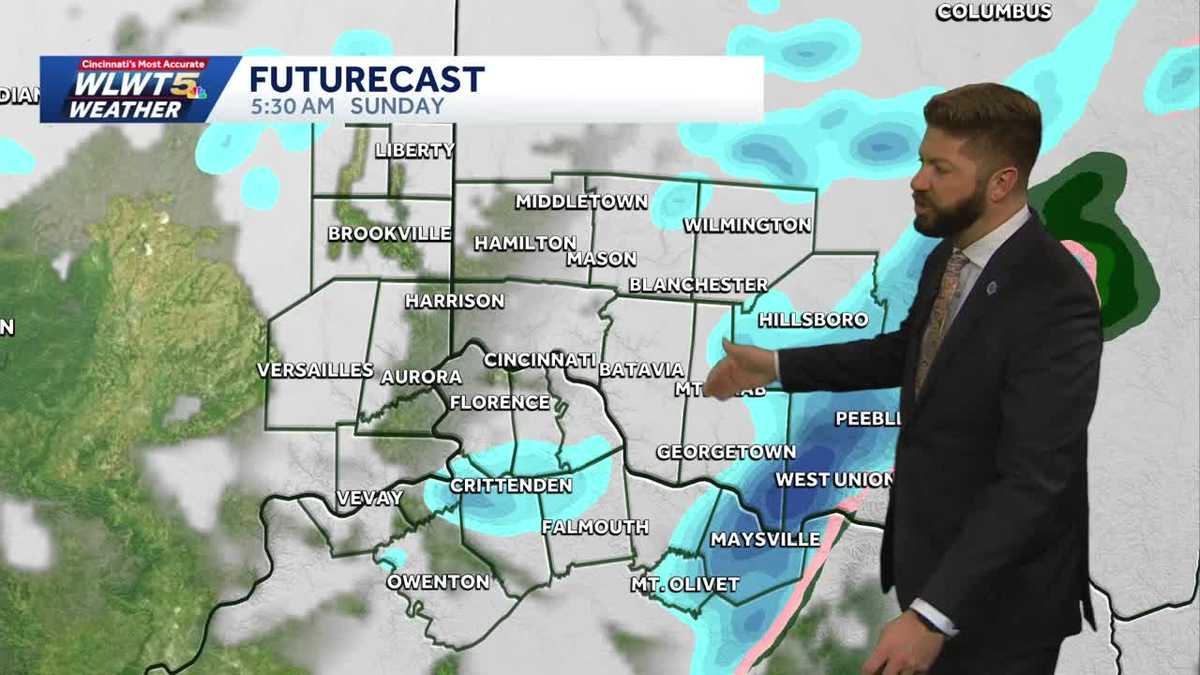 Morning snow with frigid wind chills for Cincinnati