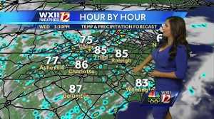 Gina tracks Wednesday PM storm timeline