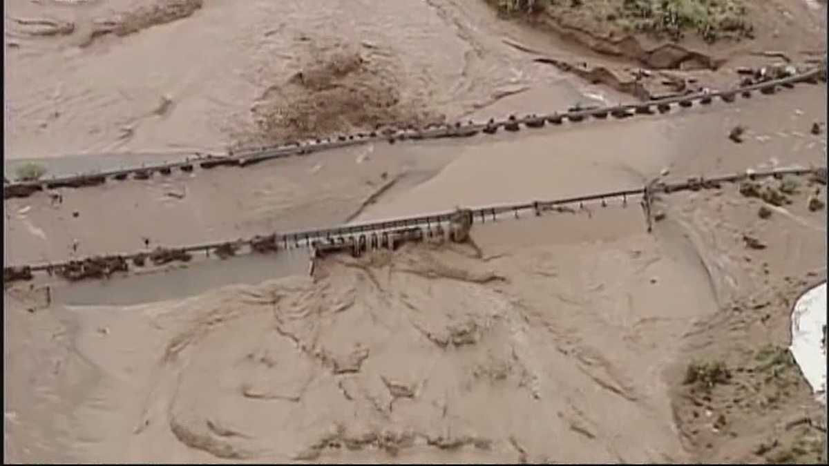 Rio Rancho residents marvel at flooding