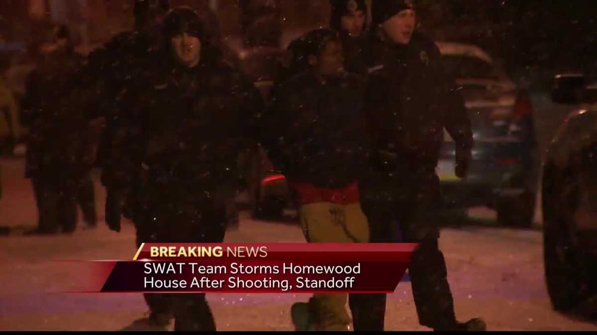 SWAT storms Homewood house after shooting