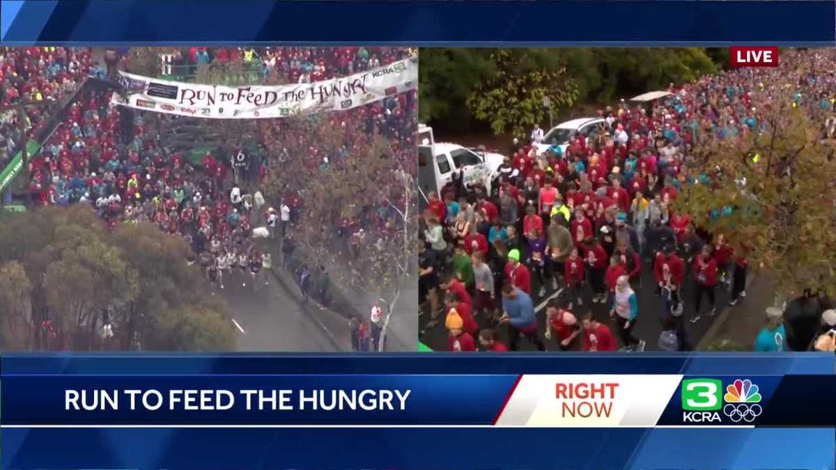 Thousands Join In On The Run To Feed The Hungry