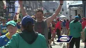 Jamie Staton runs for Special Olympics of NH