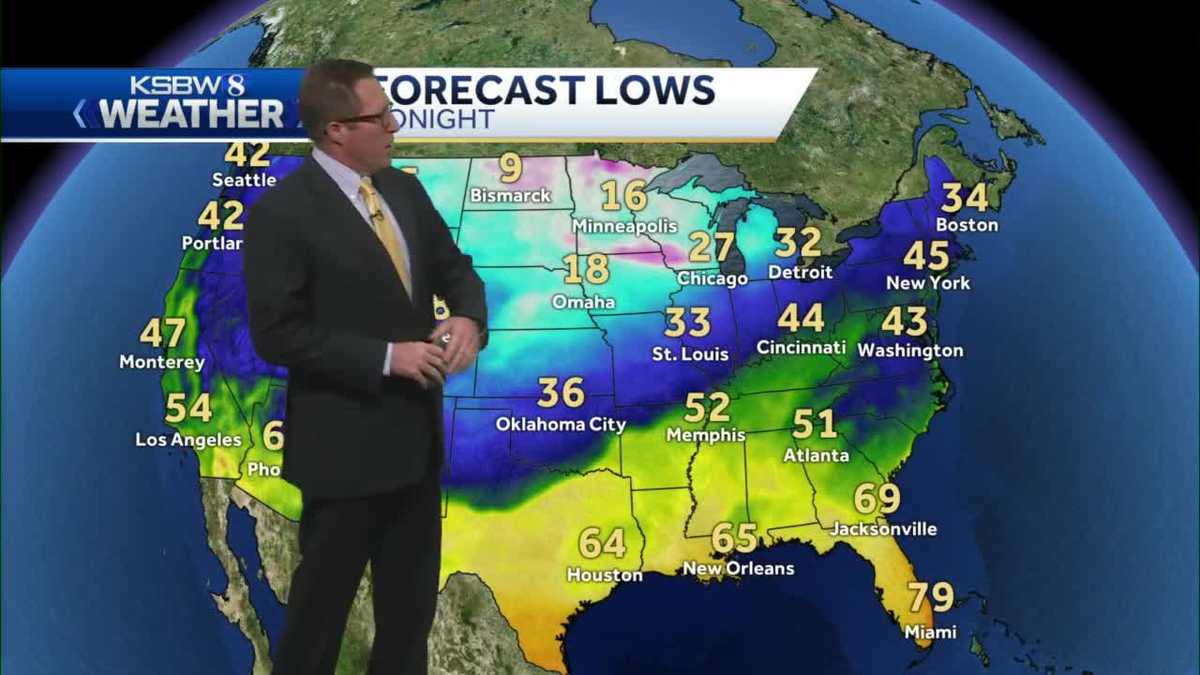 A small warm up heading into the weekend with a cool down starting next ...