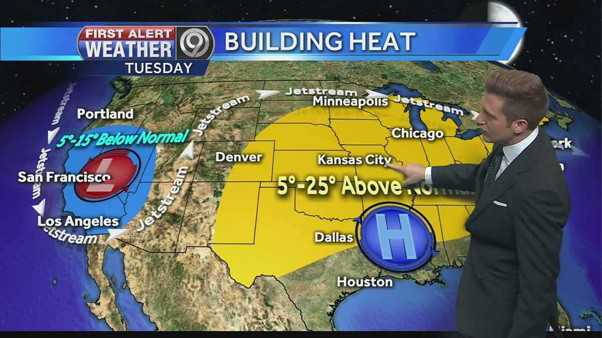 Hotter days are ahead