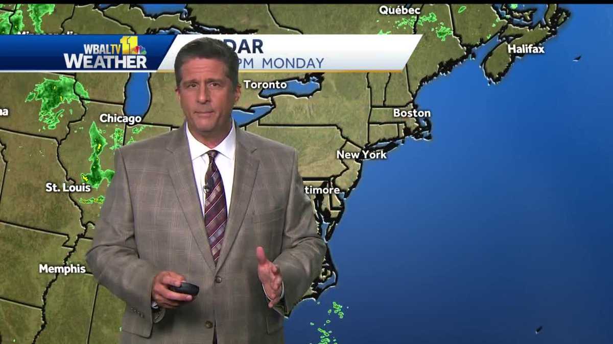 Nice weather Monday, but thunderstorms in the forecast