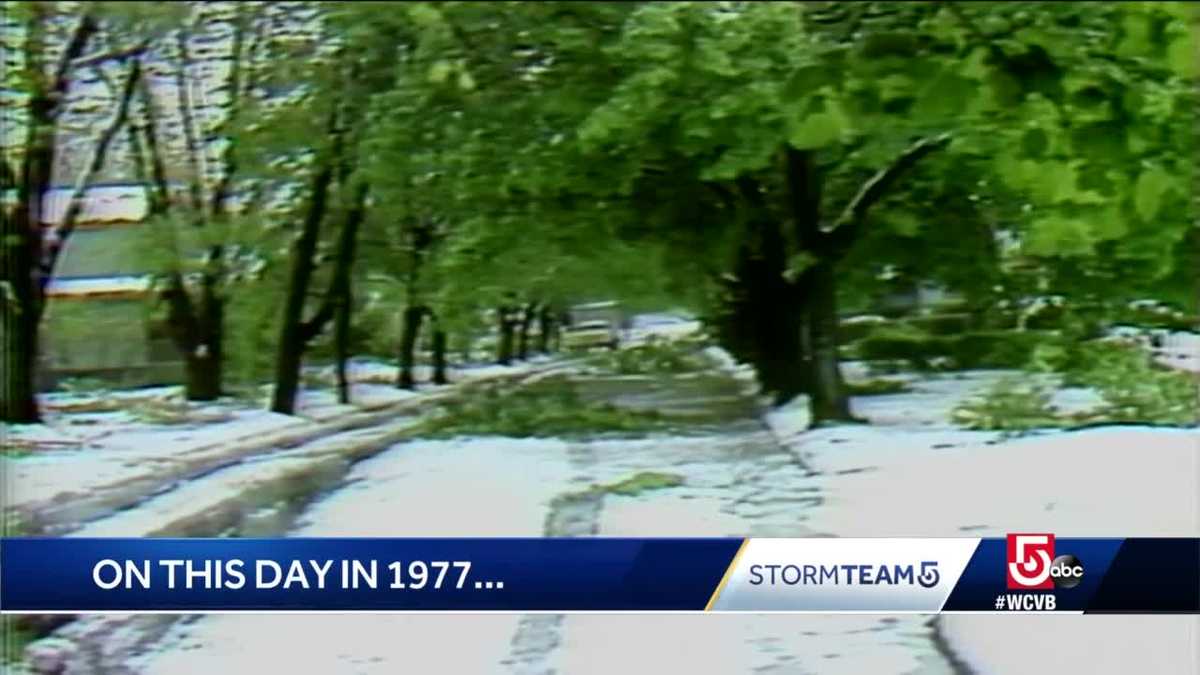 Snow this weekend will be nothing like historic 1977 storm