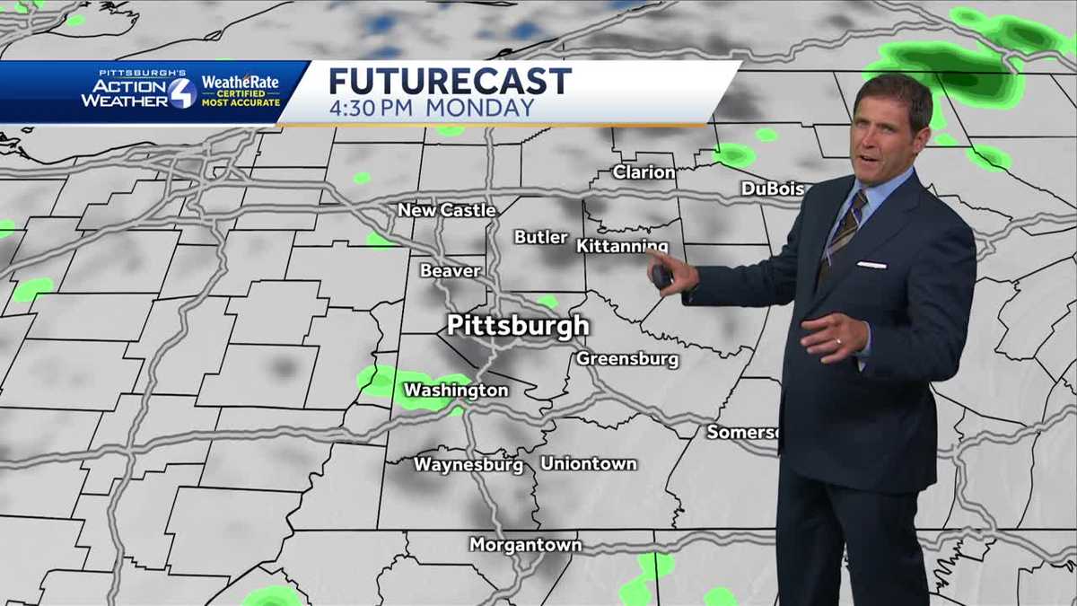 Pittsburgh weather: Staying mostly cloudy