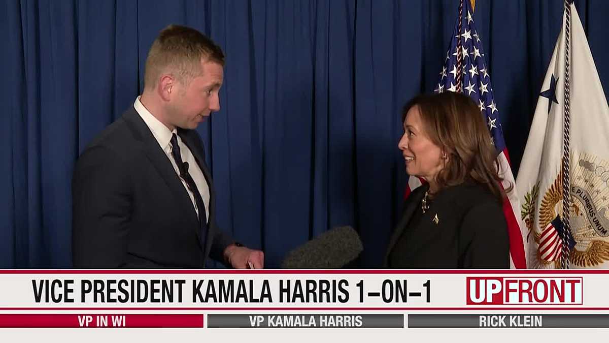 'UPFRONT' recap: 1-on-1 with Vice President Harris, says 'stakes are ...