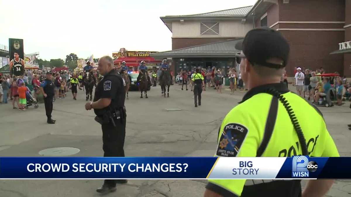 Officials reexamine Wisconsin State Fair security after mass shootings