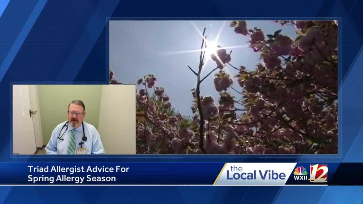 Triad Allergist's advice for Spring allergy season