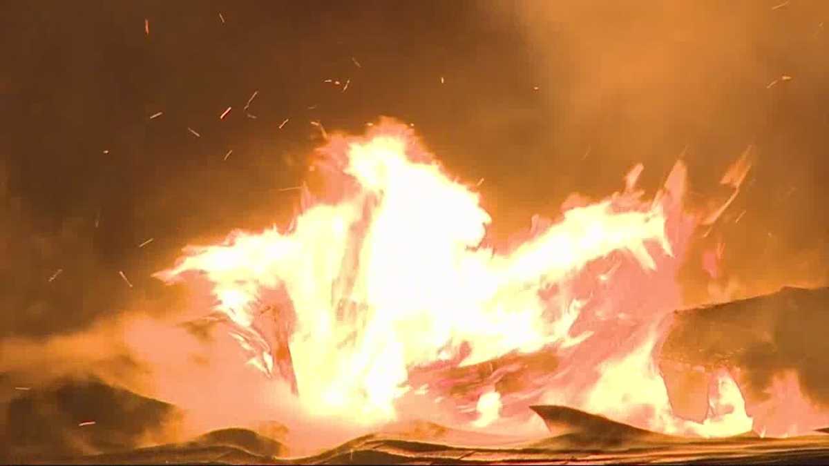 Frantic 911 call after house explodes in fireball