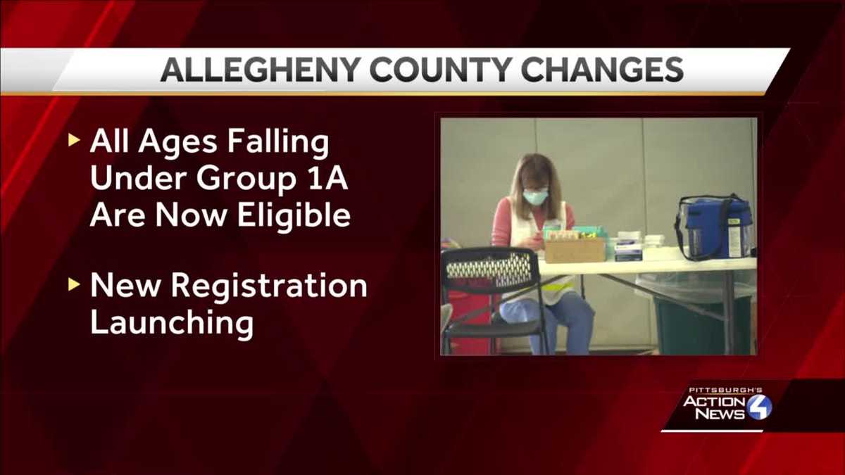 Allegheny County to launch new COVID-19 vaccine registration system Allegheny County to launch new COVID-19 vaccine registration system