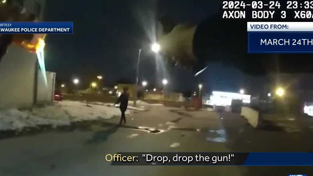 Milwaukee police release body camera video from shootout in March