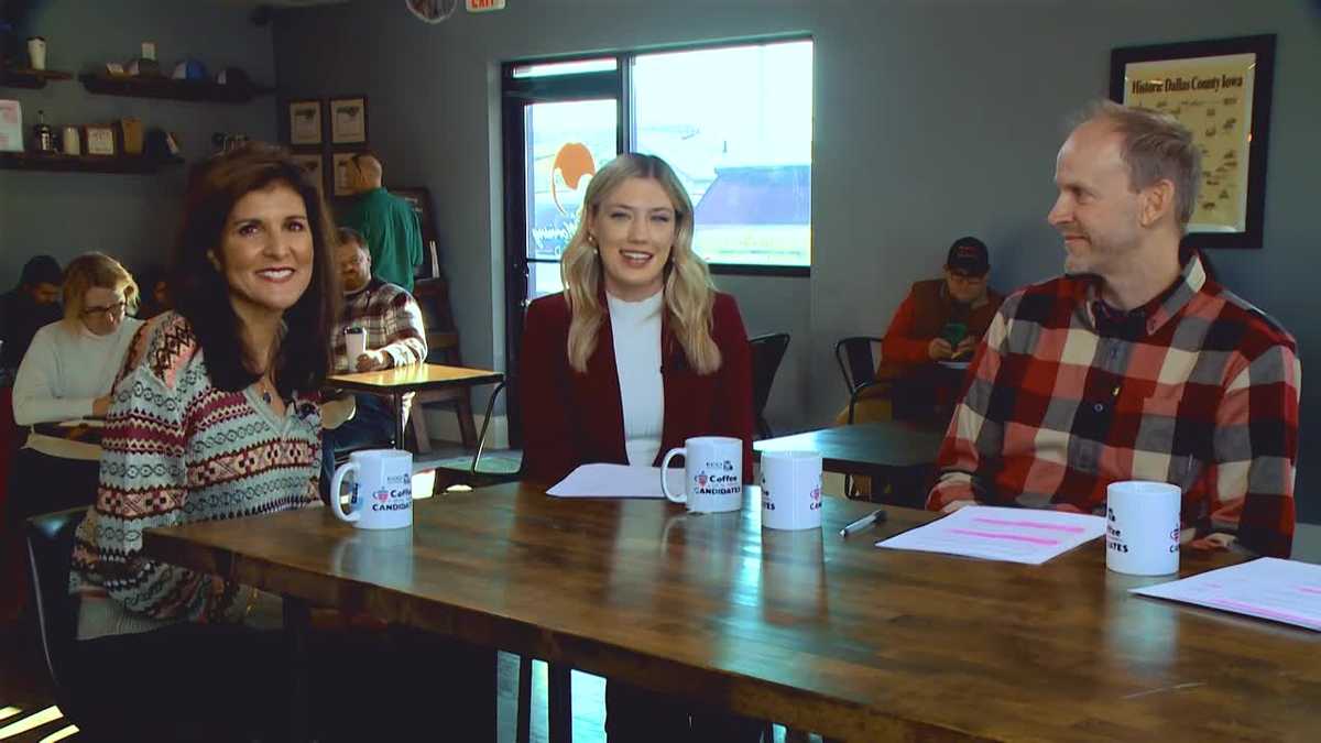 Coffee with the Candidates: Undecided Iowa voters sit down with Nikki ...